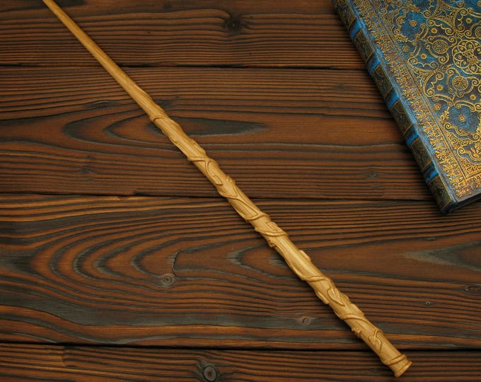 Wood Wand - Mystery Wood 14 1/2", Handmade Wooden Magic Wand, One-of-a ...