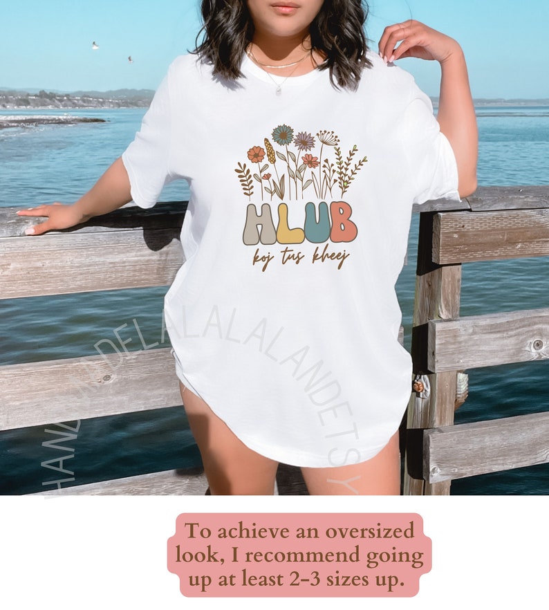 FREE SHIPPING- Hmong Hlub Koj Tus Kheej Bloom Tshirt Gift for Her Gift ...