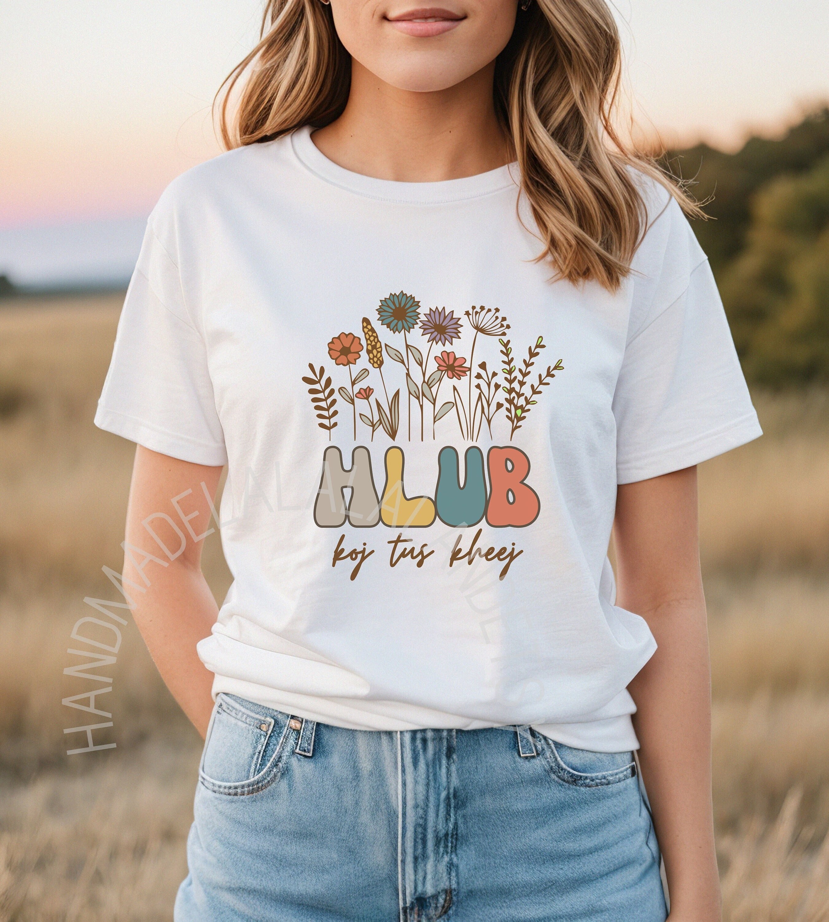 FREE SHIPPING- Hmong Hlub Koj Tus Kheej Bloom Tshirt Gift for Her Gift ...