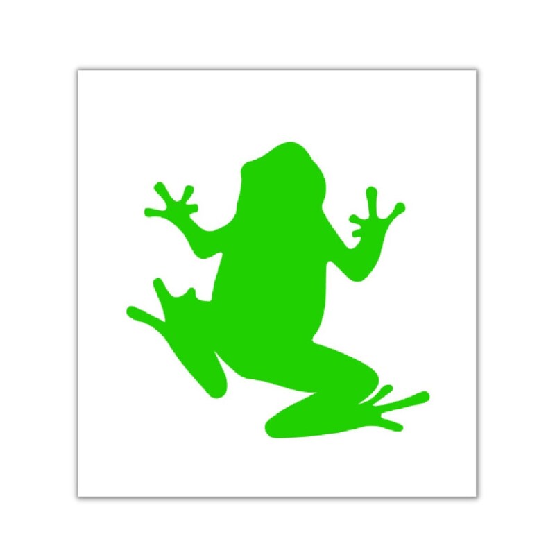 Tree Frog Decal - Etsy