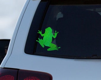 Smiling Frog Vinyl Decal Di Cut Decal - Etsy