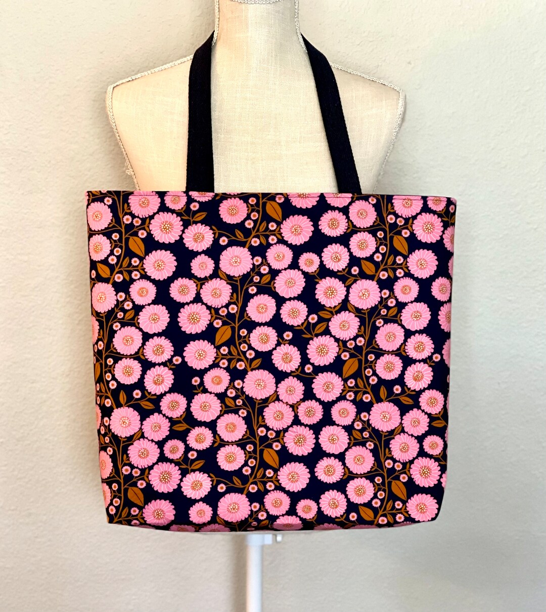 Ruby Star Society, Floradora Cotton Fabric Cotton Tote, Everyday ...