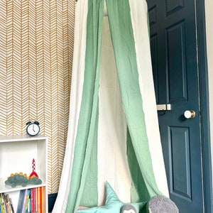 Red Stripe Circus Tent Play Canopy - Etsy