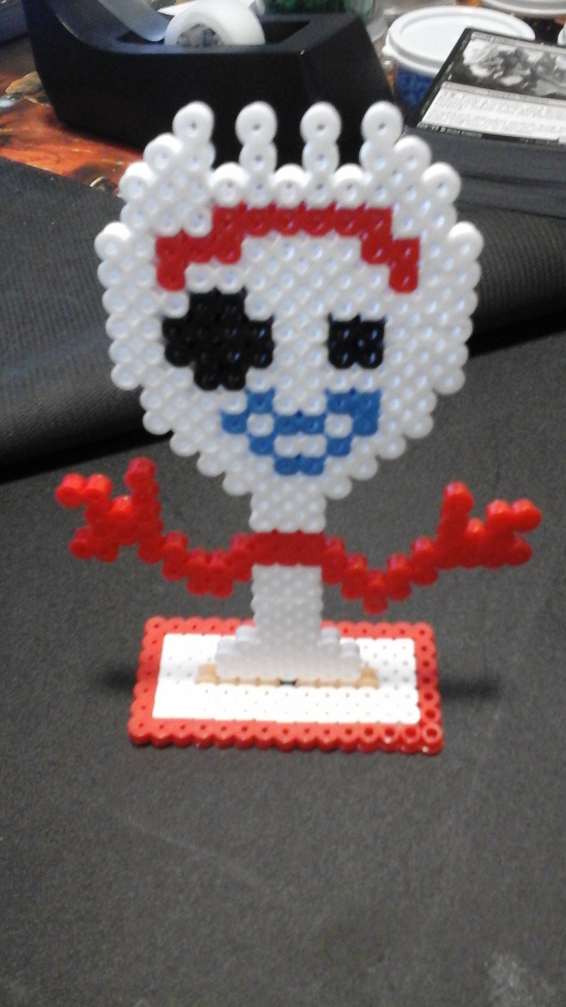 Disney Toy Story 4 Forky Perler Bead Art Home Decoration Etsy