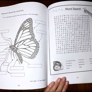 Monarch Butterfly Cartoon Coloring Book “I Love Milkweed” and Activity ...