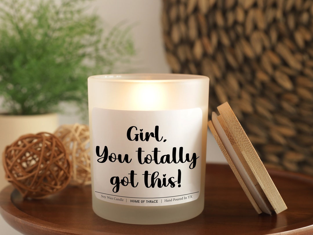 You Got This Gift Soy Candle: Thinking of You, Get Well Soon - Etsy