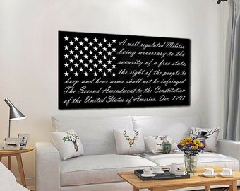 2nd Amendment Wall Art - Etsy