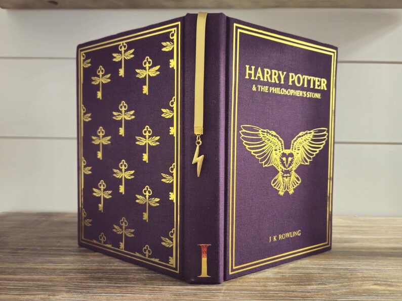 Harry Potter Rebound Books | Harry Potter 7 Book Set | Handmade Rebound ...