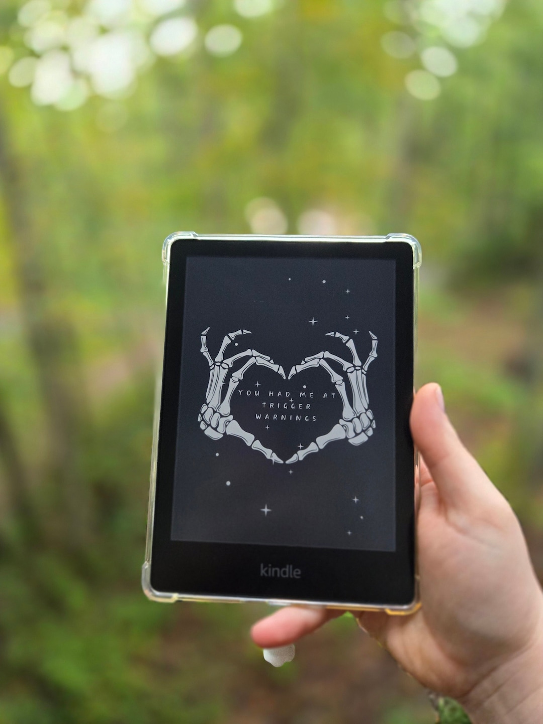 Trigger Warnings Kindle Lock Screen Kindle Lock Screen for Paperwhite ...