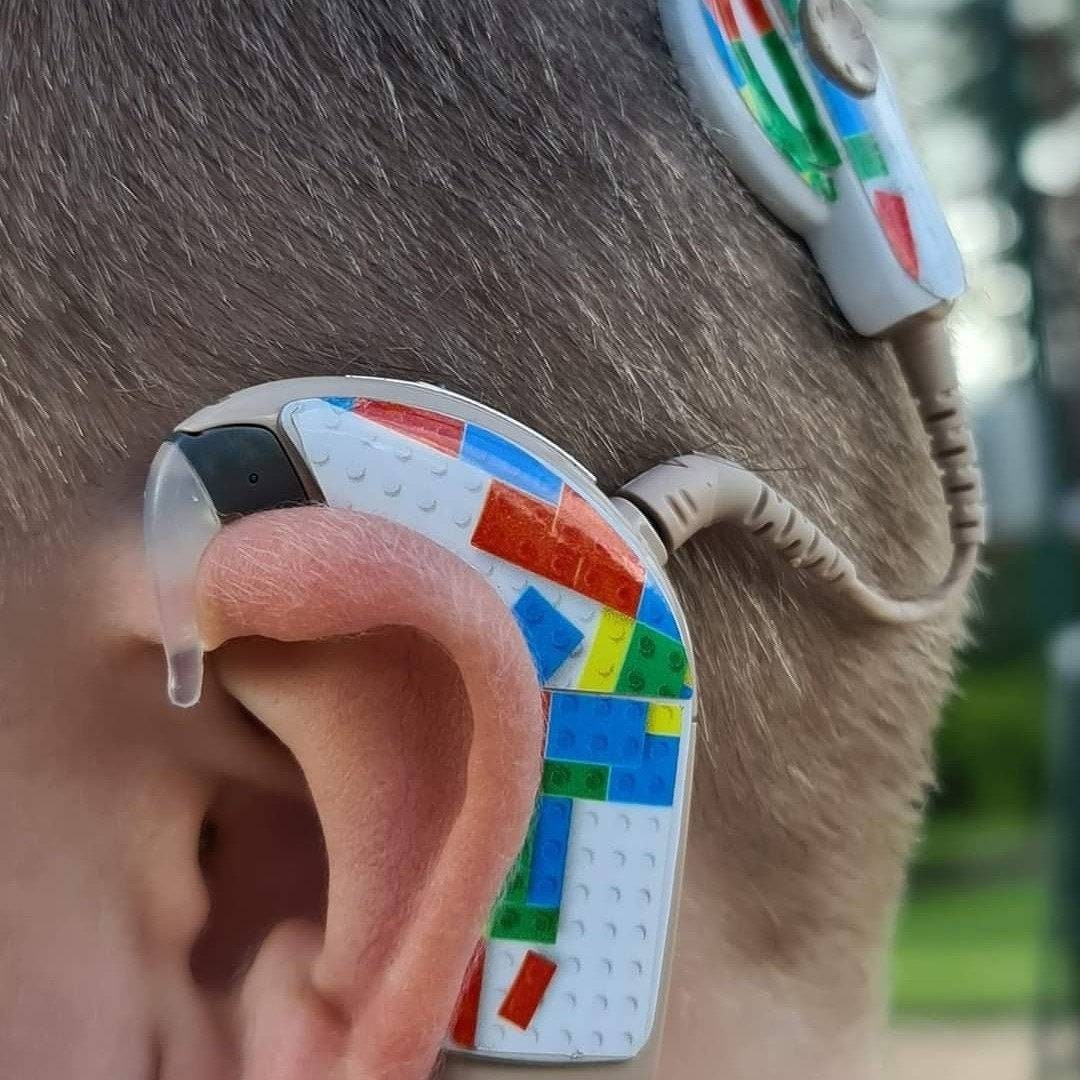 Cochlear Implant N7/N8 Sticker - Brick - Etsy Australia