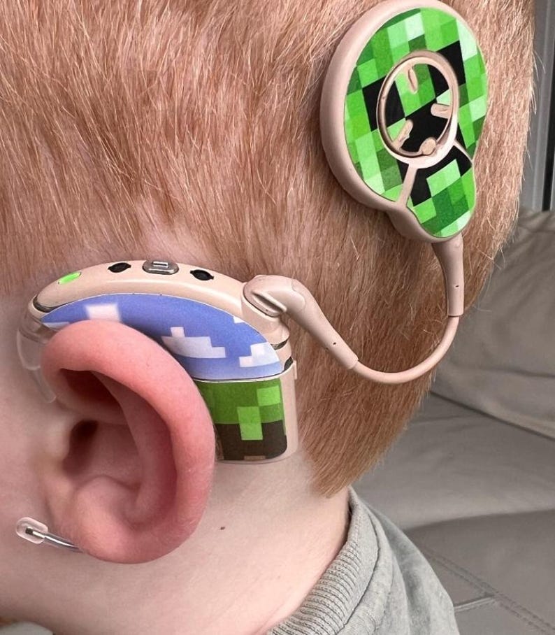 Cochlear Implant N7/N8 Sticker - Craft - Etsy Australia
