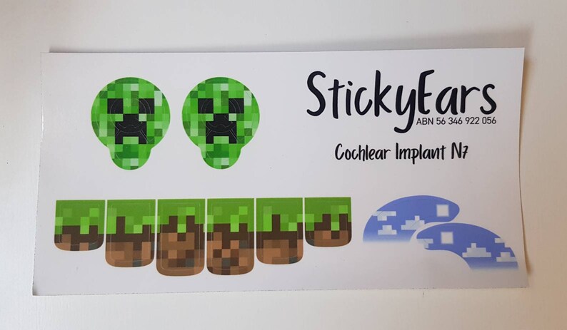 Cochlear Implant N7/N8 Sticker - Craft - Etsy Australia