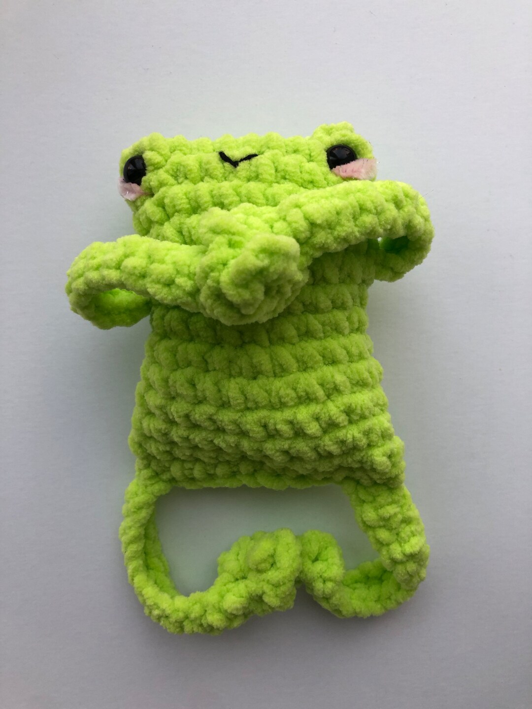 Leggie Frog- Plushie Toy - Amigurumi - Stuffed Animal - Stuffie - Frog ...
