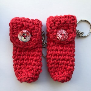 Lip Balm Holder Keychain - Etsy