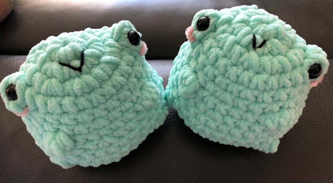 Cheeky Frog Stuffie Froggy Bum Butt Cheeks Frog Etsy