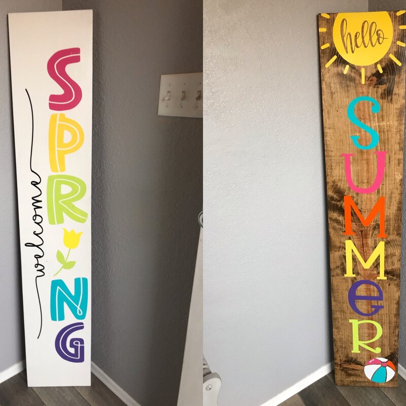 Reversible Porch Sign - Etsy