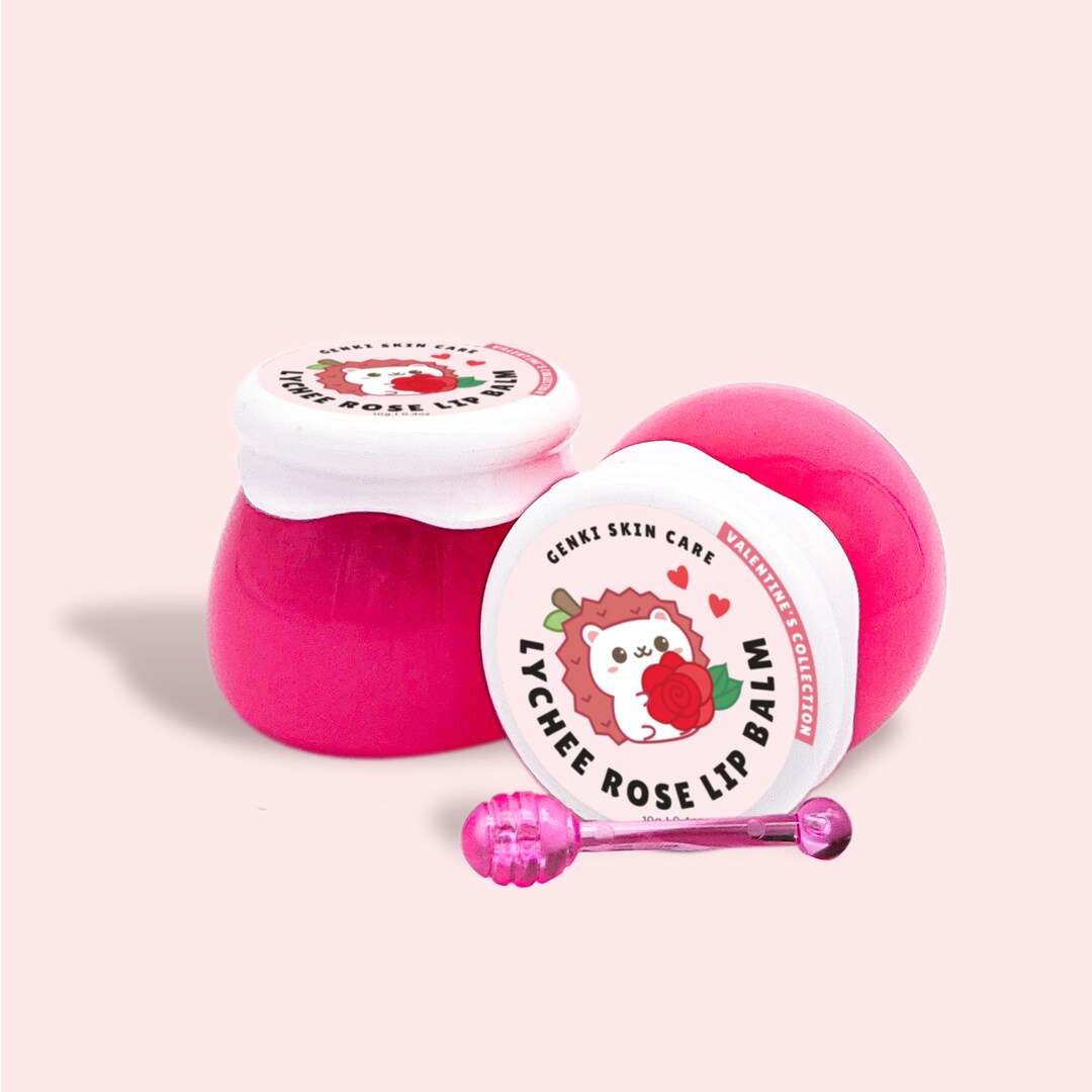 VEGAN LYCHEE ROSE Lip Balm/lip Stain Made With All Natural Oils and ...