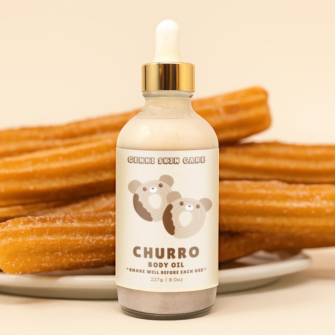 CHURRO Shimmering Body Oil! Made With Moisturizing Oils and Bio ...