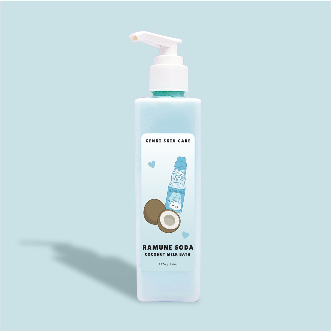 RAMUNE SODA Coconut Milk Bath Made With Real Coconut Milk - Etsy