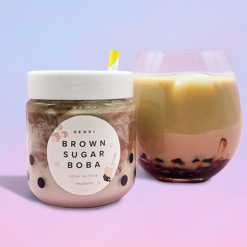 BROWN SUGAR BOBA Whipped Body Butter Made With All Natural - Etsy