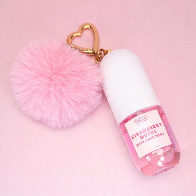STRAWBERRY MOCHI Keychain Hair/body Mist - Etsy