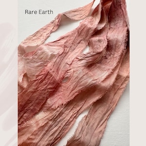 SARI Silk Ribbon | Recycled Hand Painted | 5M Hand Dyed Silk Ribbon ...