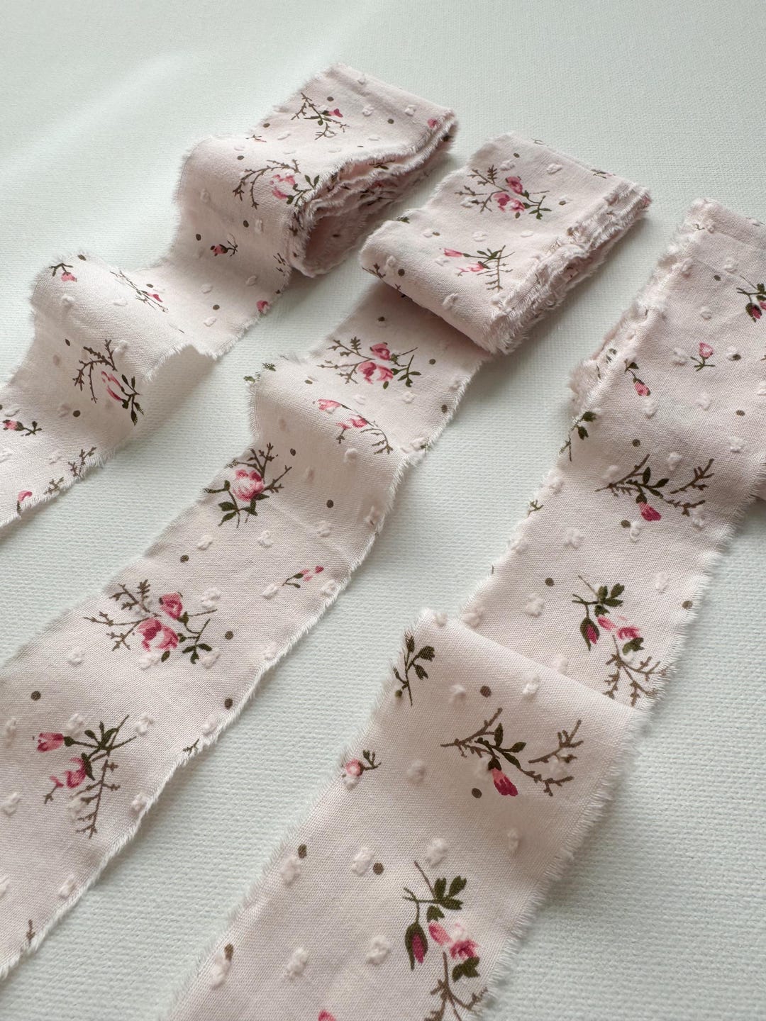 HERITAGE | Hand Torn Cotton Ribbon | Frayed Edges | Embellishment ...