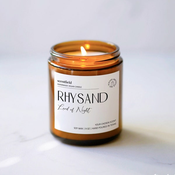 Rhysand Candle - Etsy