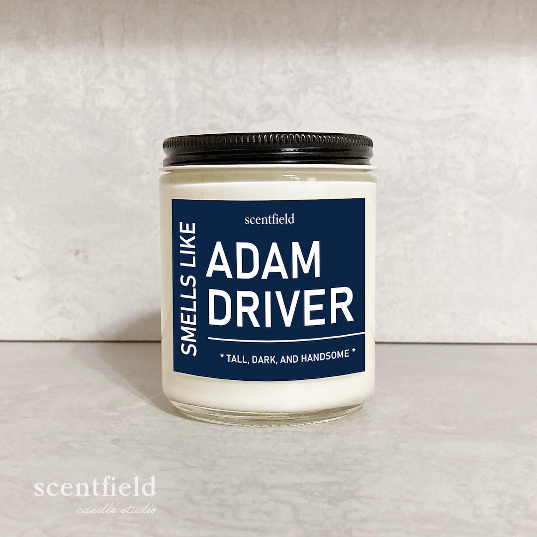 Smells Like Adam Driver Candle, Funny Best Friend Gift, Birthday Gift ...