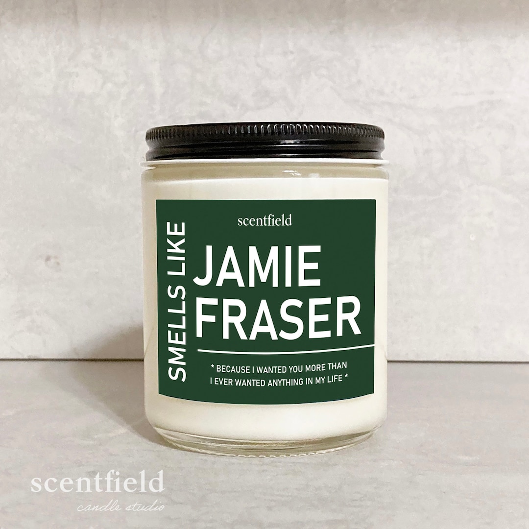 Smells Like Jamie Fraser Soy Candle, Greenery Living Room Decor ...