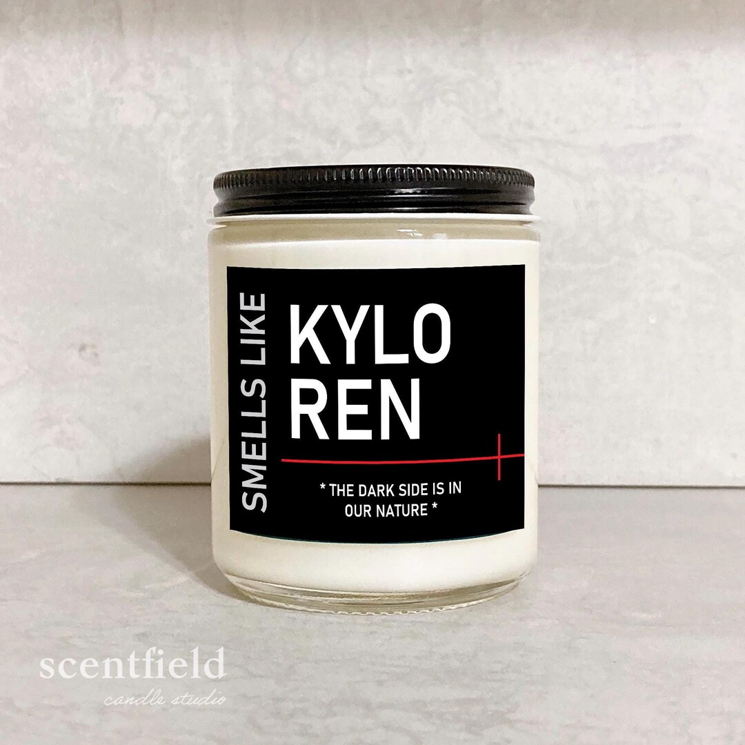 Smells Like Kylo Ren Soy Candle, Christmas Stocking, Personalized ...
