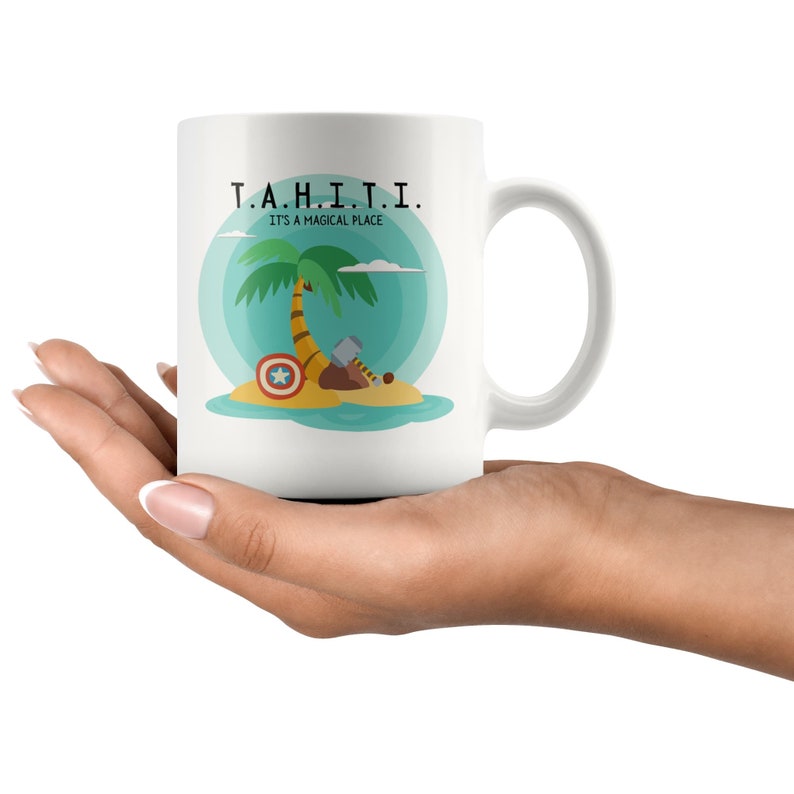 Project Tahiti Coffee Mug, Marvel Avengers Cup, Agents of Shield Show ...