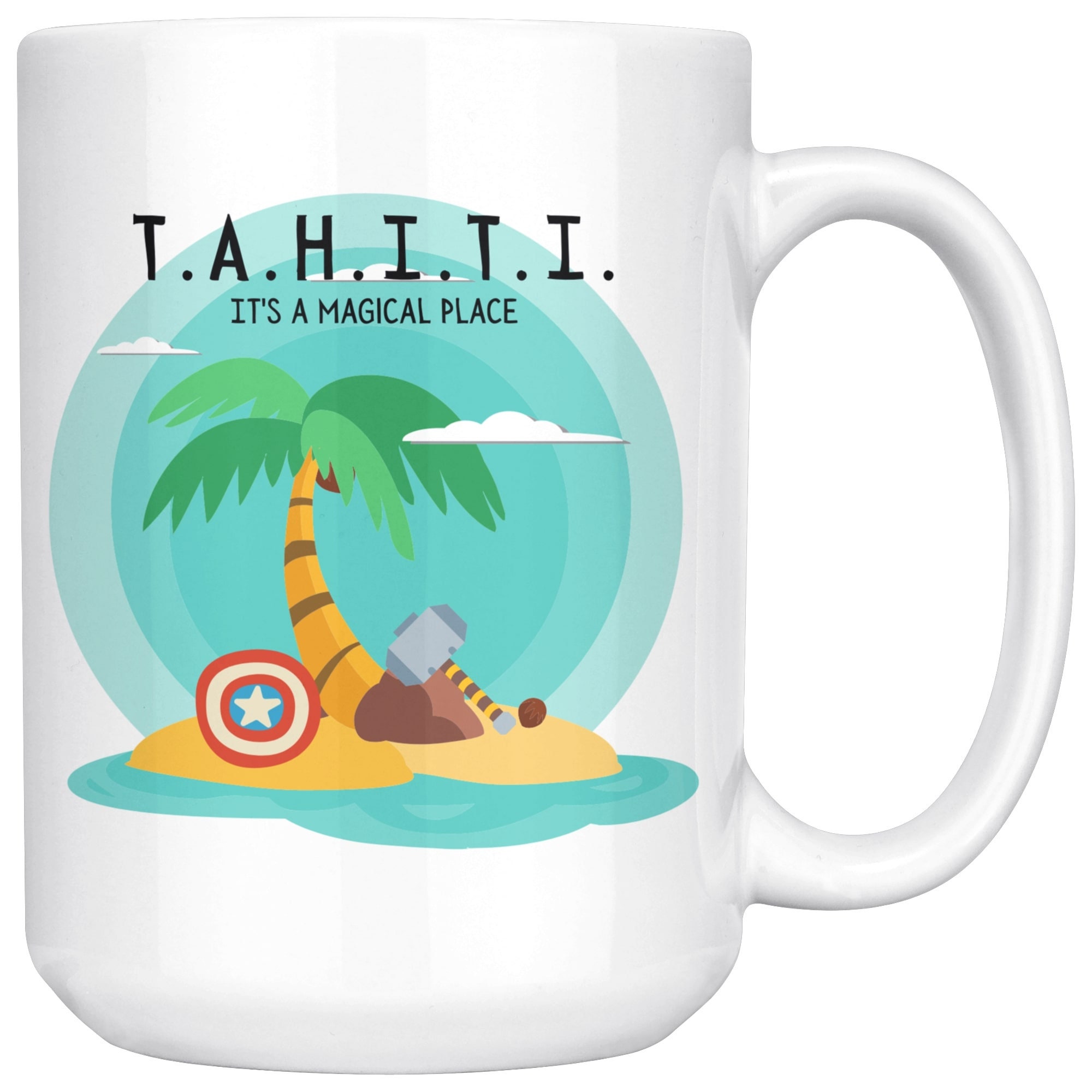 Project Tahiti Coffee Mug, Marvel Avengers Cup, Agents of Shield Show ...