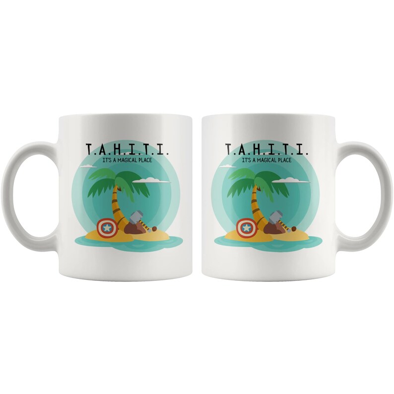 Project Tahiti Coffee Mug Marvel Avengers Cup Agents of | Etsy