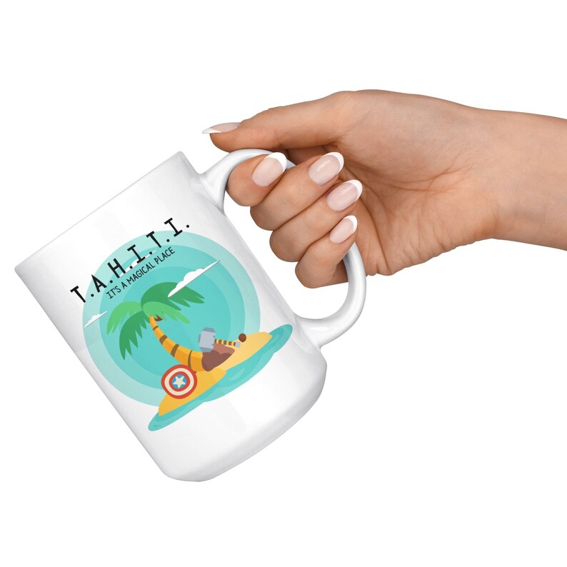 Project Tahiti Coffee Mug, Marvel Avengers Cup, Agents of Shield Show ...