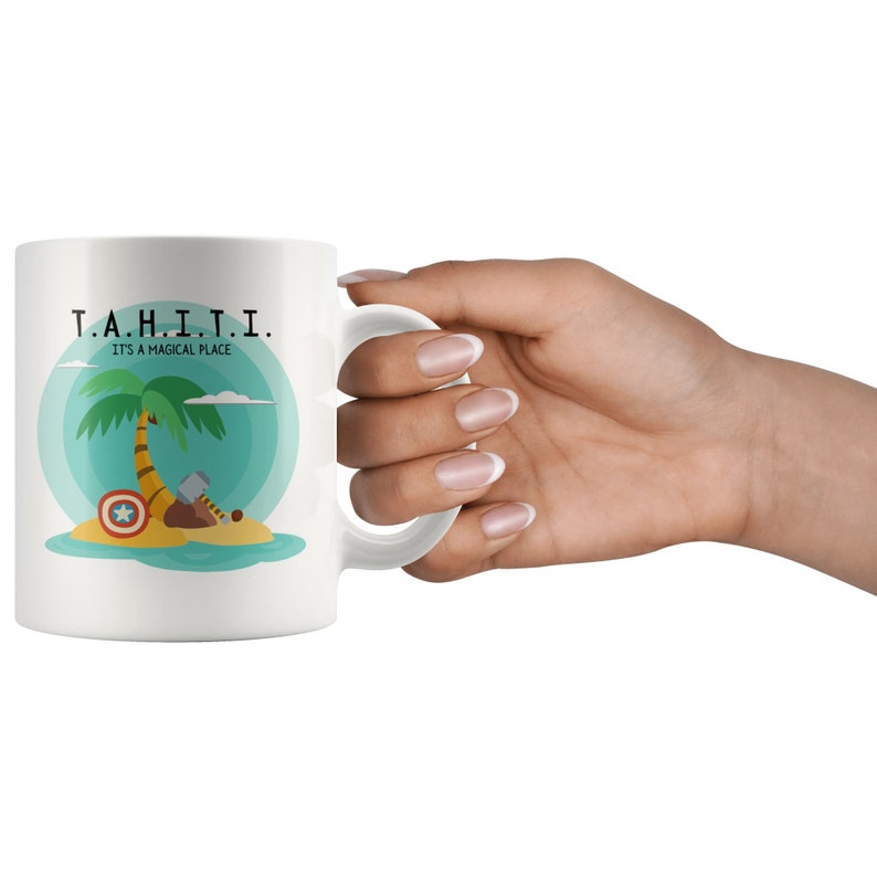 Project Tahiti Coffee Mug, Marvel Avengers Cup, Agents of Shield Show ...