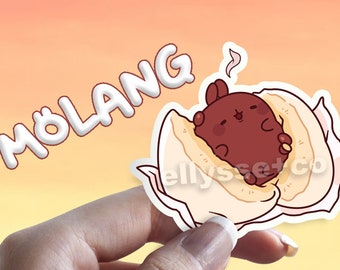 Bun Me Red Bean Bun Matte Sticker Paper Paper & Party Supplies Stickers ...