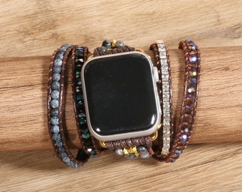 Onyx Watch Strap - Etsy