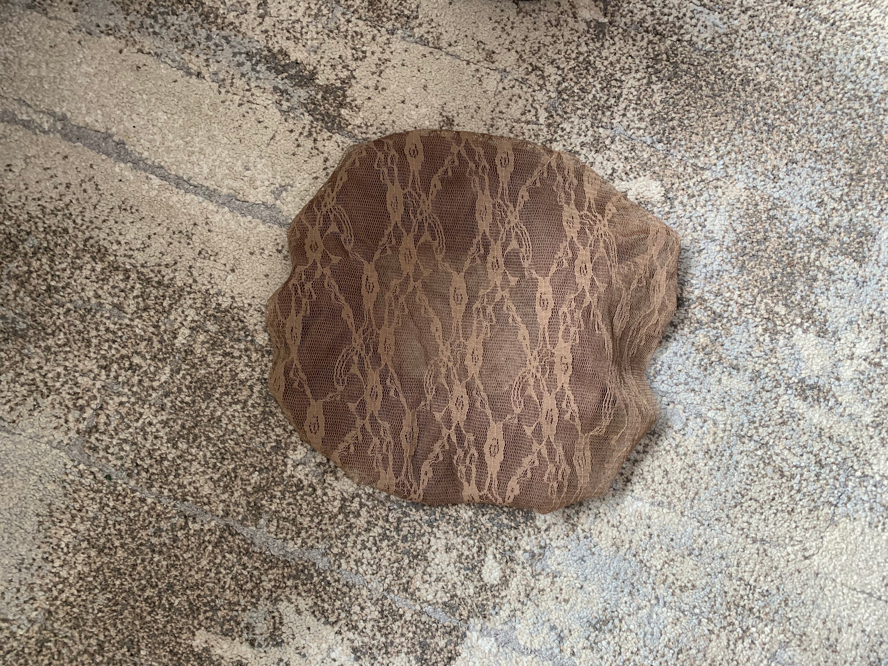 Brown Lace Bonnet for Curly Girls Reusable Hair Net - Etsy UK