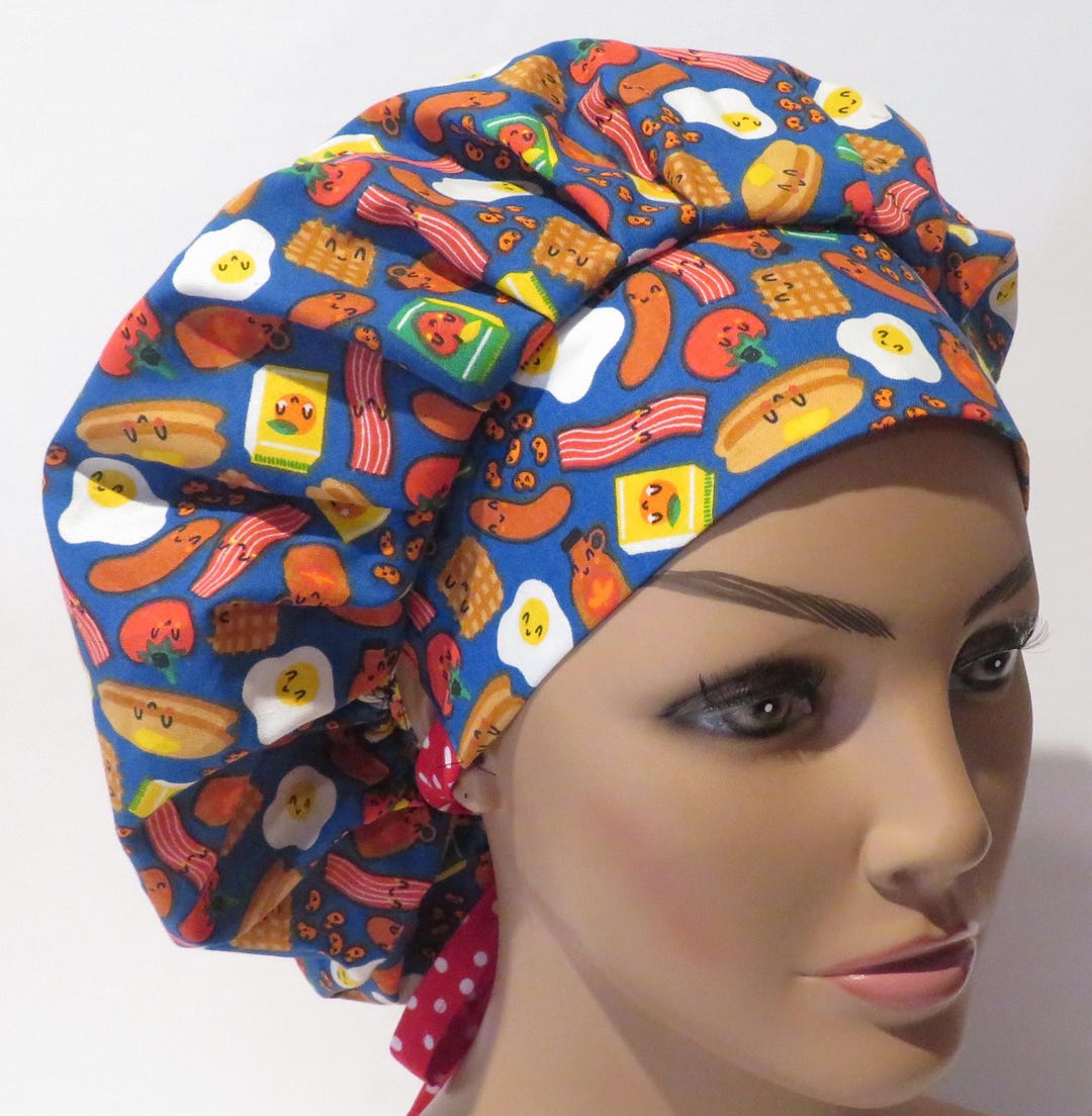 CHEFS Hats, Bouffant Hats, Foody Hats, Cute Food Design Hats, Surgical ...
