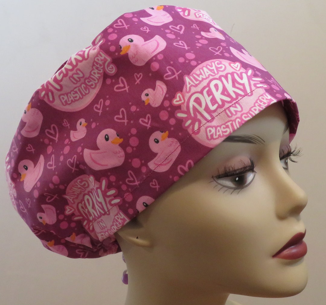 PERKY Cute Surgical Caps, Euro Style Hats, Plastic Surgery Caps - Etsy