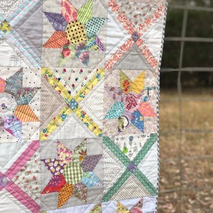 Florence Quilt - PDF Patchwork Quilt Pattern - Hand Piecing - Etsy
