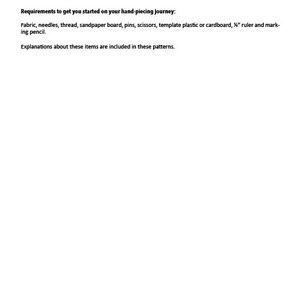 Simple Squares - Beginners Guide to Patchwork Hand-piecing - PDF ...