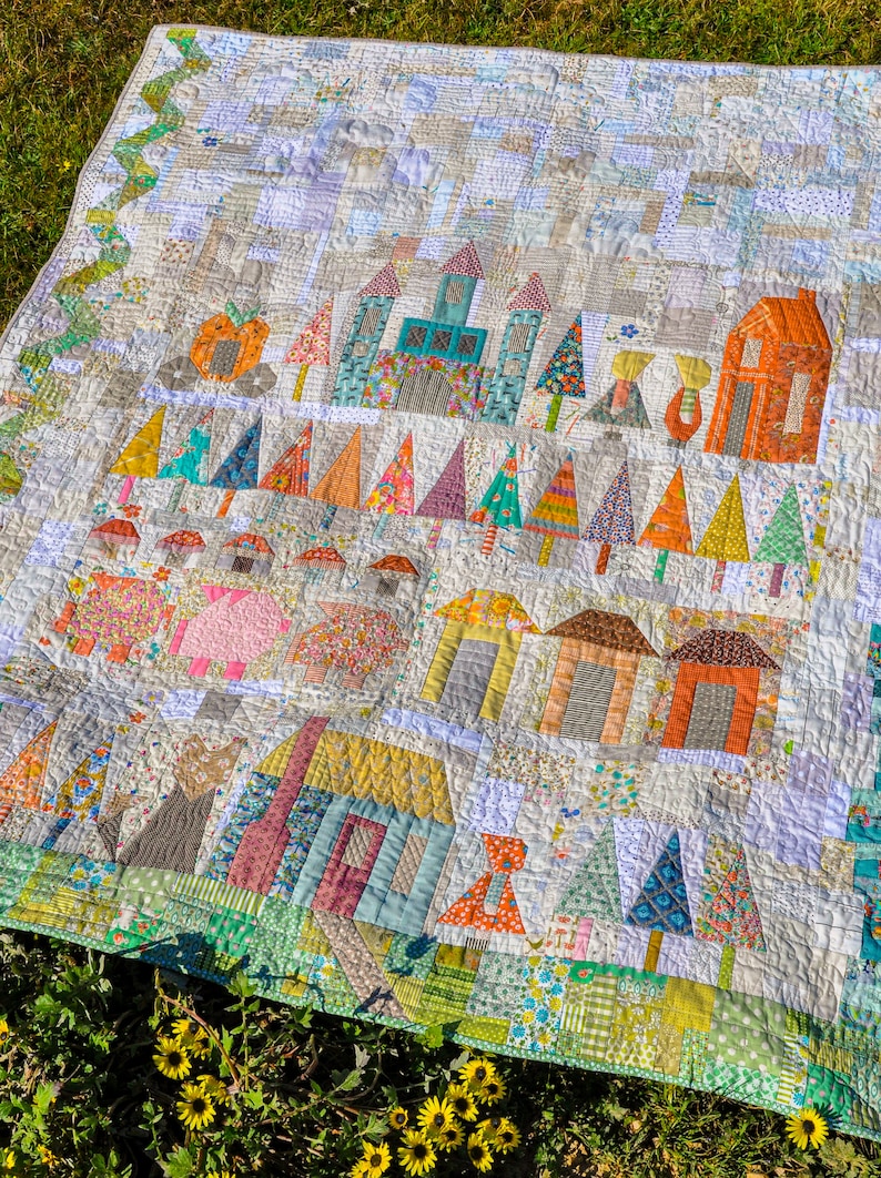 That Fairy Tale Quilt PDF Patchwork Quilt Pattern Hand Piecing - Etsy