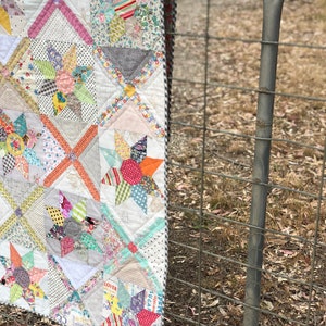 Florence Quilt - PDF Patchwork Quilt Pattern - Hand Piecing - Etsy