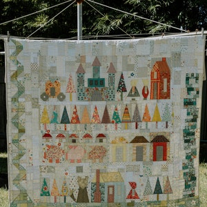 That Fairy Tale Quilt - PDF Patchwork Quilt Pattern - Hand Piecing - Etsy