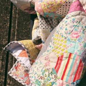 Florence Quilt - PDF Patchwork Quilt Pattern - Hand Piecing - Etsy