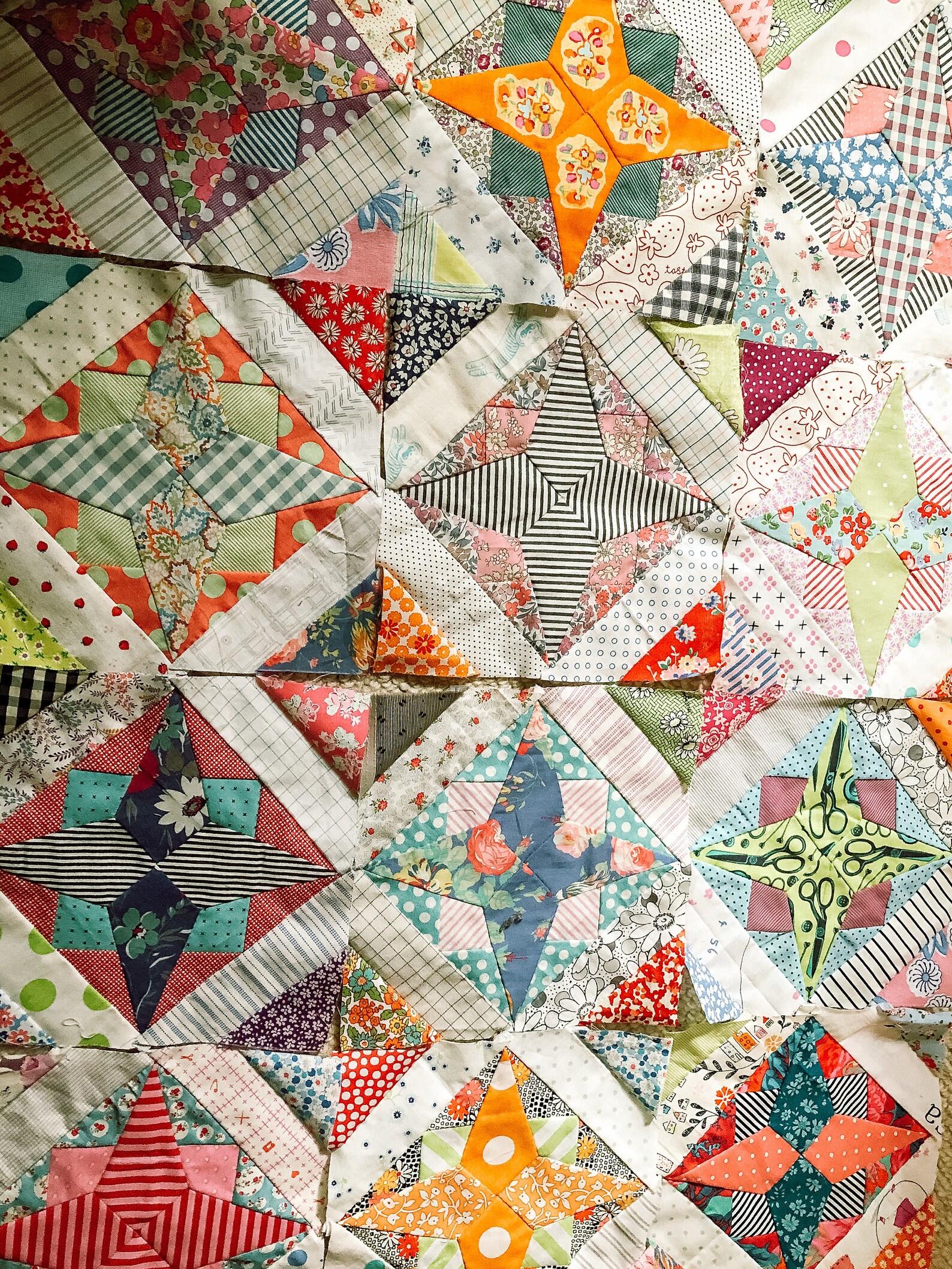 Kismet Kiss Quilt PDF Quilt Pattern Hand Piecing - Etsy