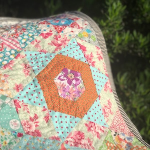 Smitten Quilt - PDF Patchwork Pattern - Hand Piecing - Etsy