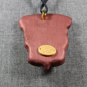 Large Tiki Mask Pendant in Polymer Clay - Etsy